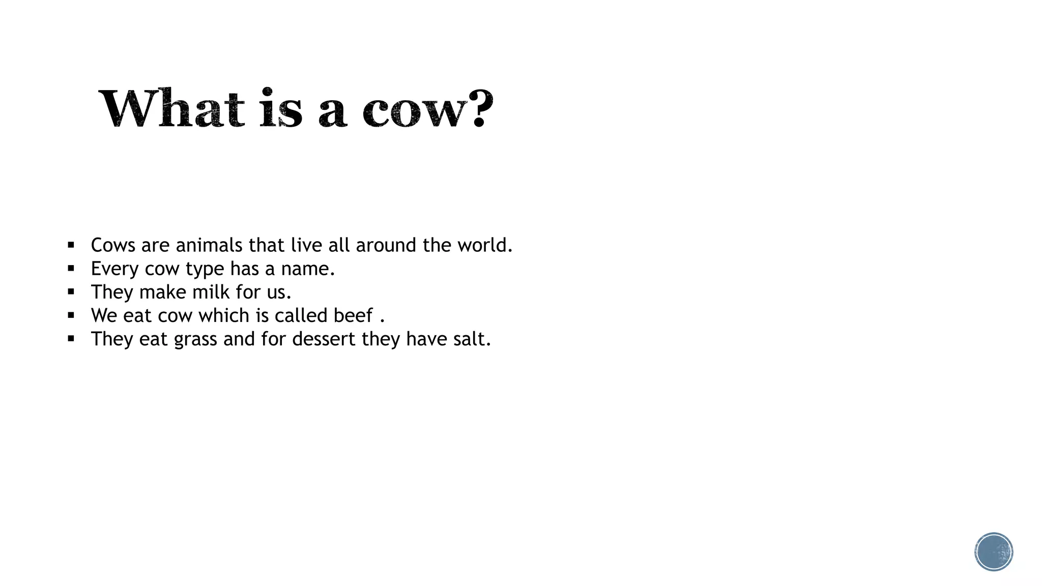 All about cows | PPTX