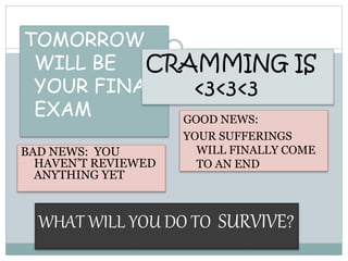 All about cramming | PPTX
