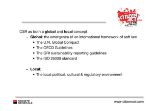 All about CSR for coaches | PDF