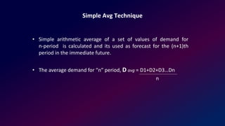 All about dd forecasting | PPT