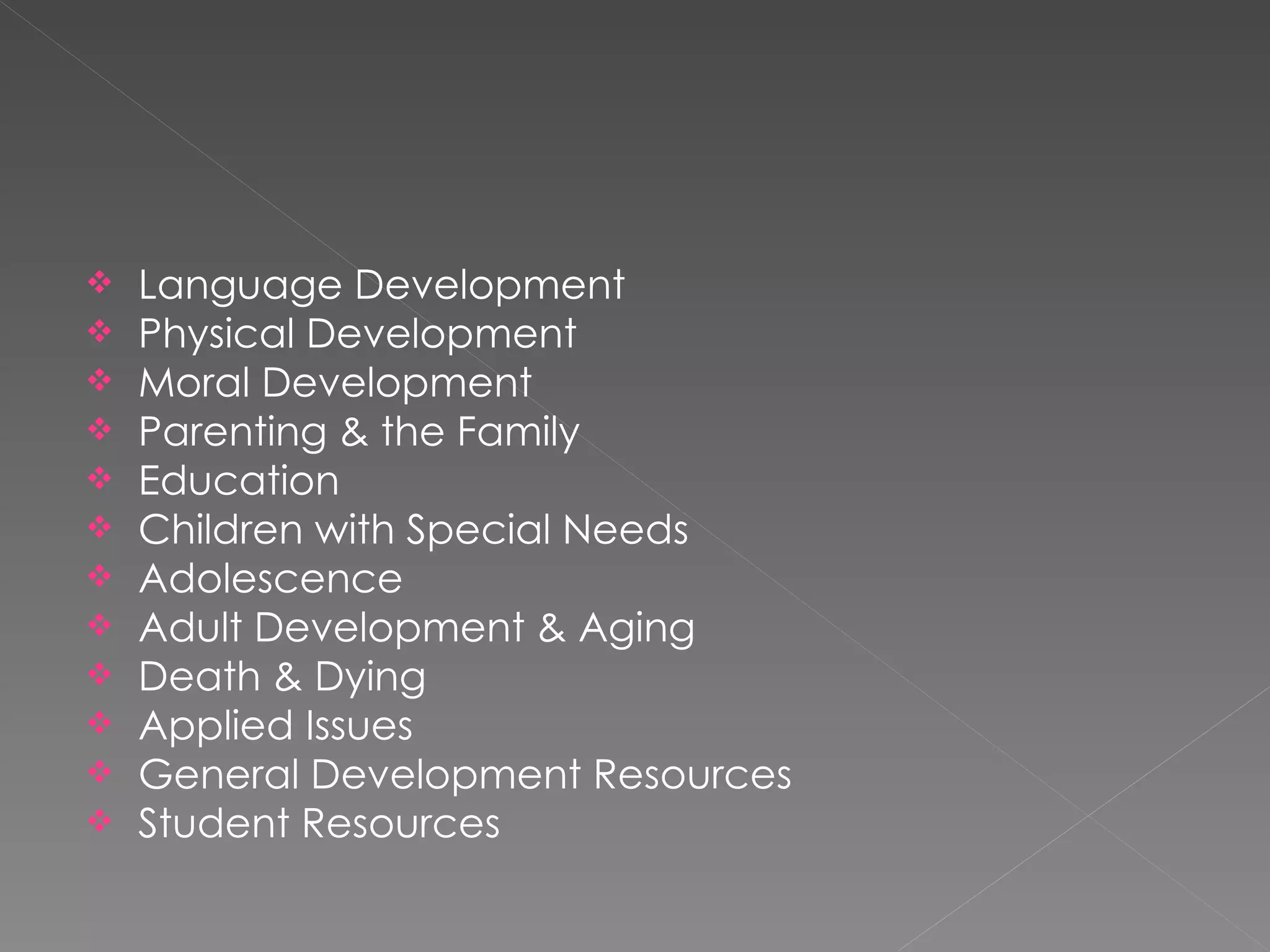 All about development psychology and its types | PPT