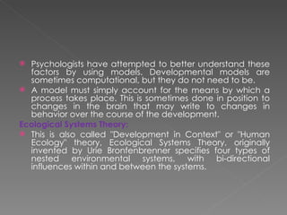 All about development psychology and its types | PPT