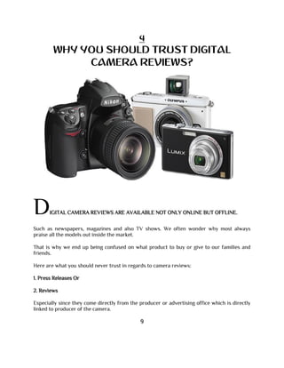 All About Digital Cameras Report And Catalogue | PDF