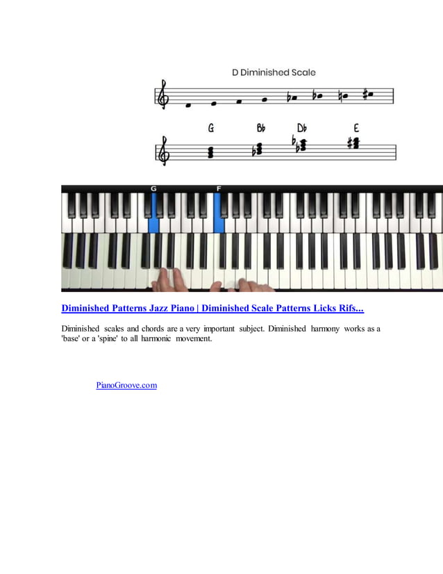 All about diminished | PDF