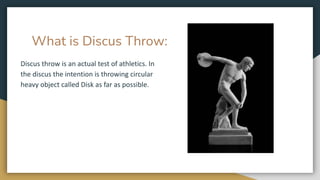 All about Discuss Throw sports -- History and Scope.pdf