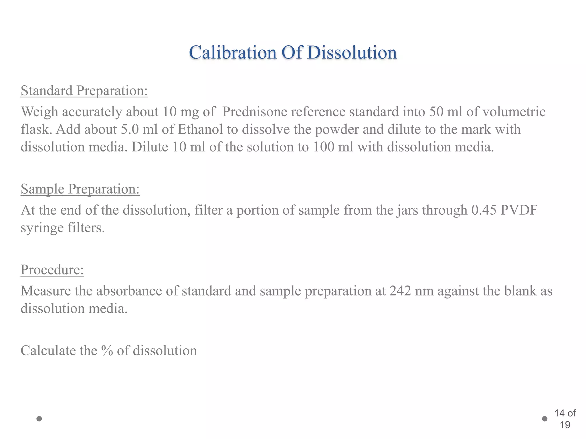 Dissolution Technique in pharmaceutical industry | PPTX