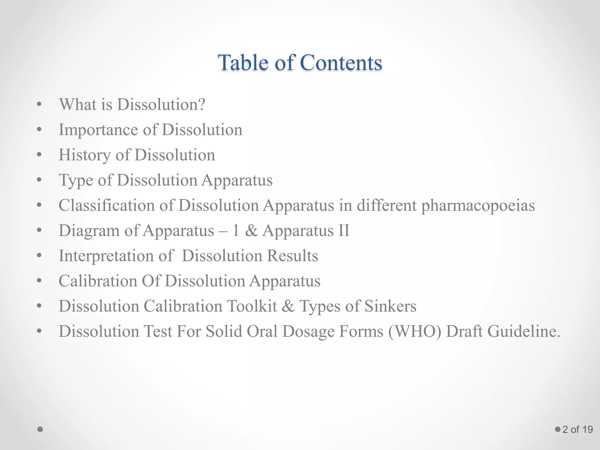 Dissolution Technique in pharmaceutical industry | PPTX