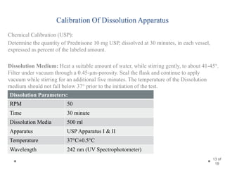 Dissolution Technique in pharmaceutical industry | PPTX