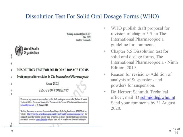 Dissolution Technique in pharmaceutical industry | PPTX
