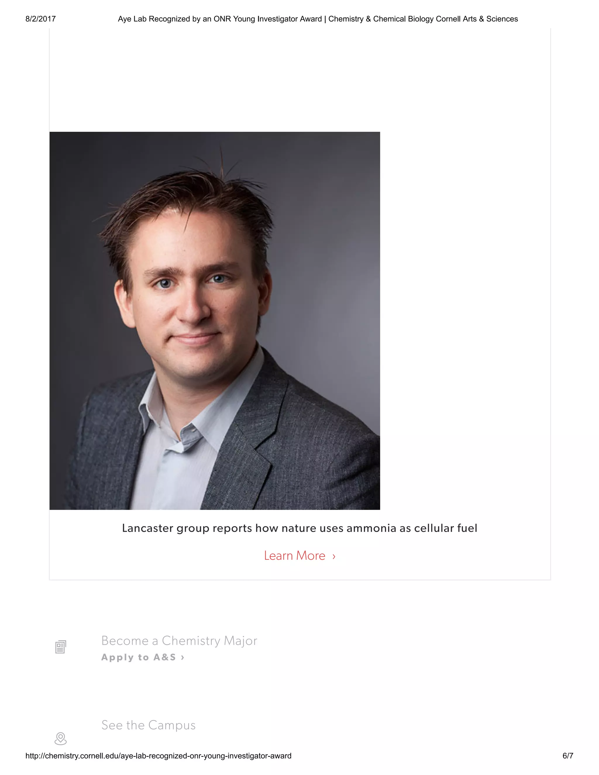 ALL ABOUT DR YIMON AYE-Field of Biochemistry, Molecular and Cell ...