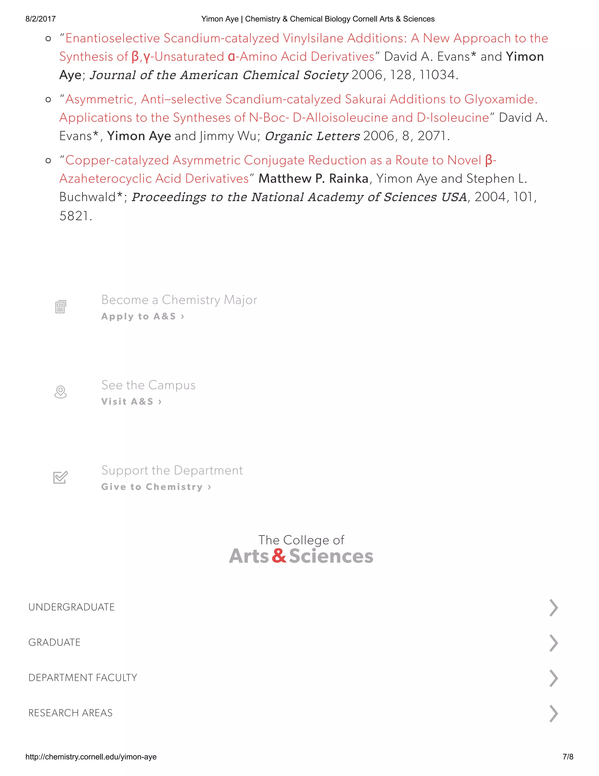ALL ABOUT DR YIMON AYE-Field of Biochemistry, Molecular and Cell ...