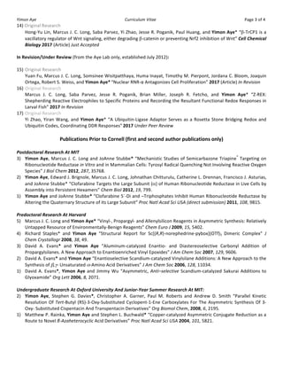 ALL ABOUT DR YIMON AYE-Field of Biochemistry, Molecular and Cell Biology Cornell University ...