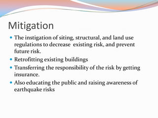 All about earthquakes! | PPTX