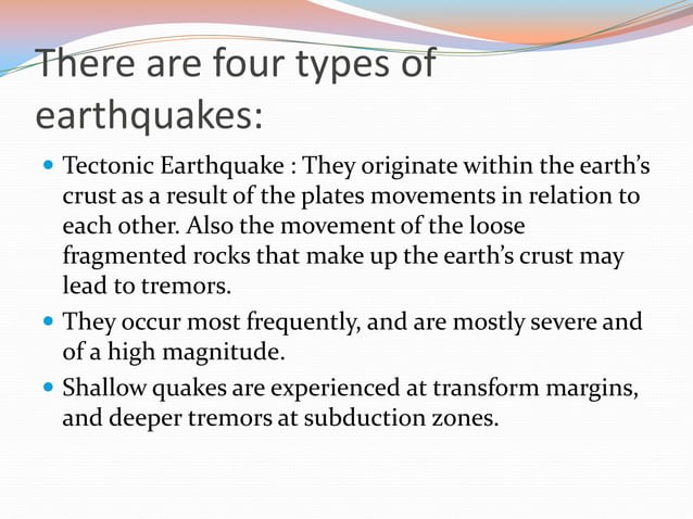 All about earthquakes! | PPTX | Geology | Science