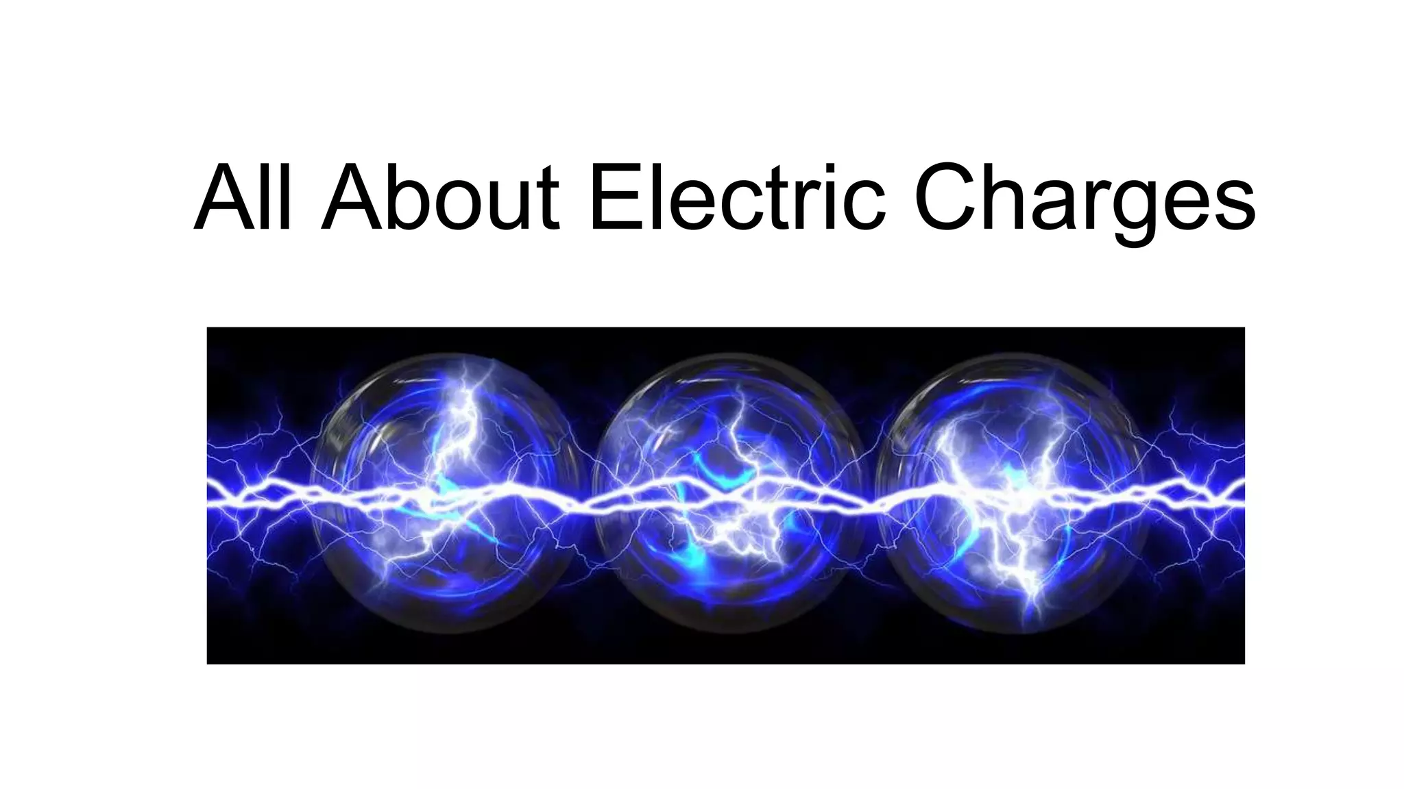 WHAT IS ELECTRIC CHARGE? | PPTX