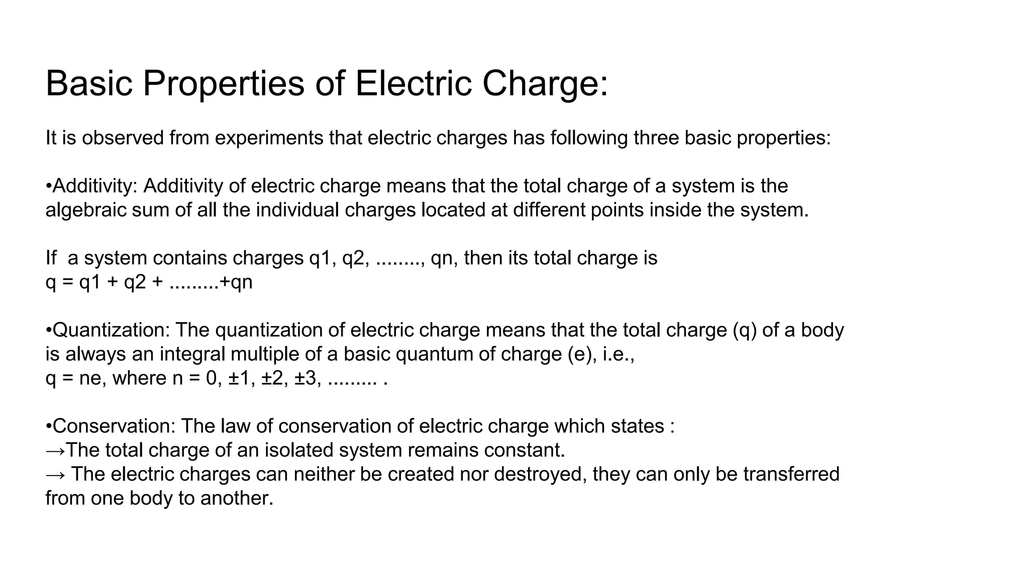 WHAT IS ELECTRIC CHARGE? | PPTX