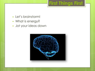 All about energy! | PPTX