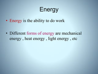 All about energy | PPSX