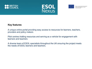 All about esol nexus | PPT | Education
