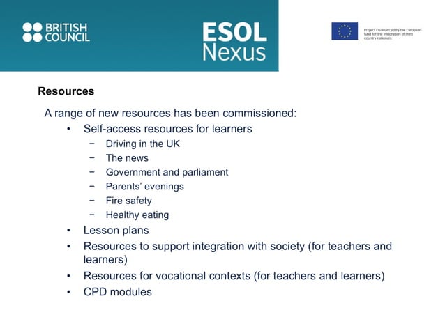All about esol nexus | PPT | Education