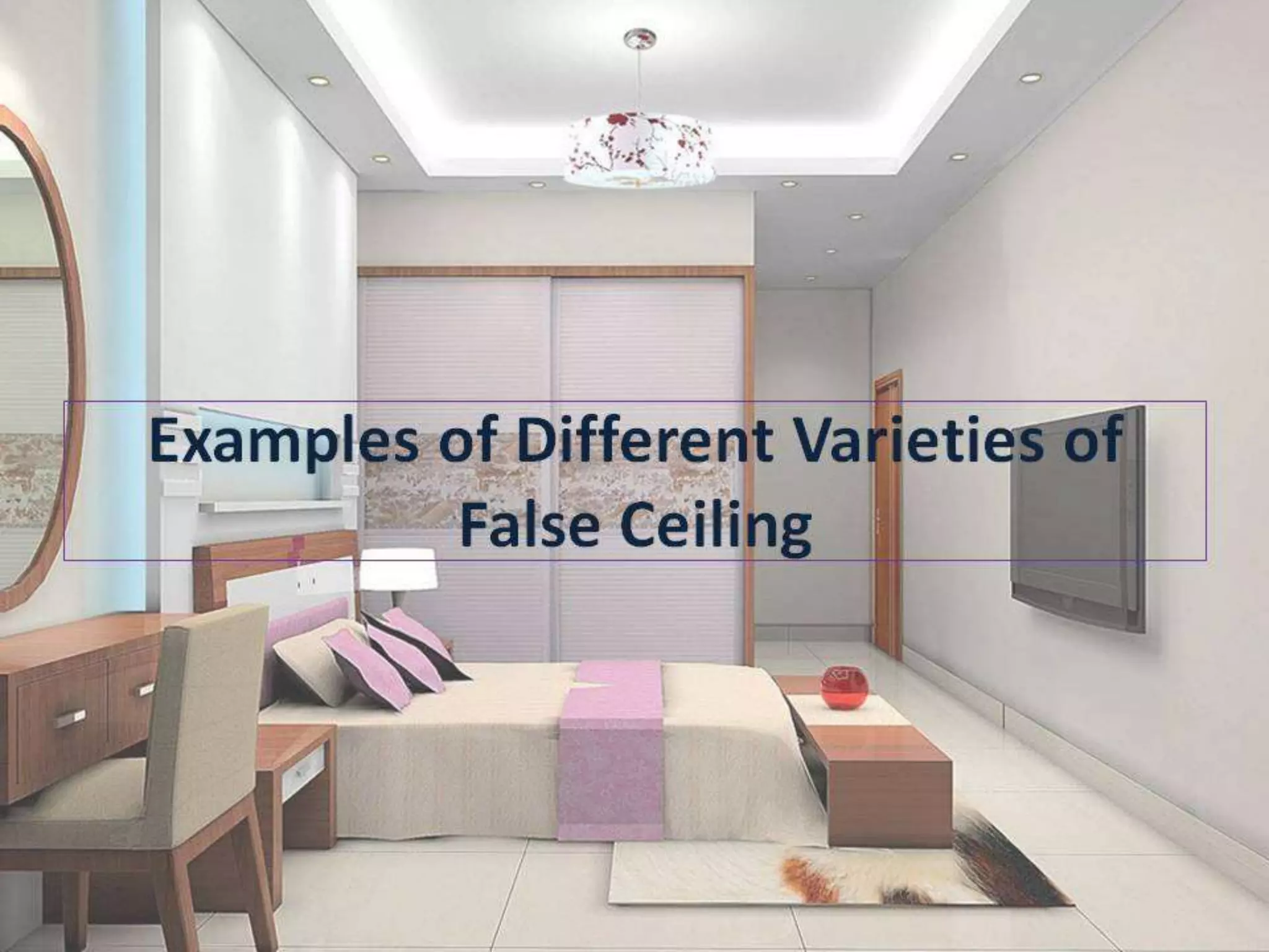 All about False Ceiling and its Types | PPTX