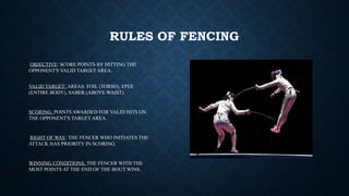 All about Fencing sports - History and Scope.pptx