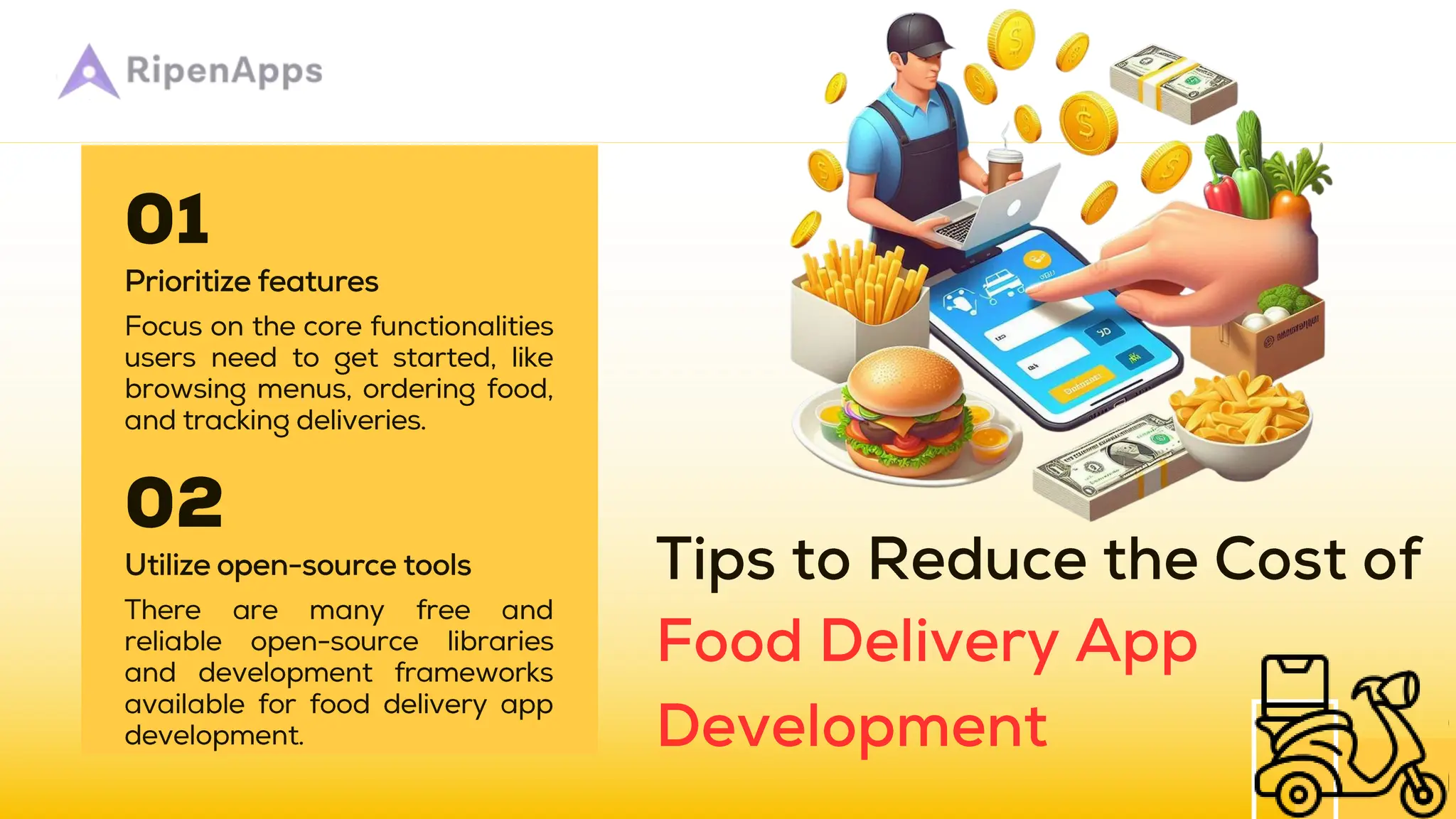 Everything You Need To Know About Food Delivery App Development Cost | PPTX