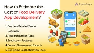Everything You Need To Know About Food Delivery App Development Cost | PPT