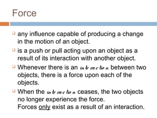 All about Forces | PPT