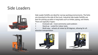 All About Forklifts | PDF
