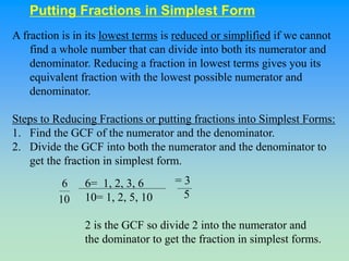 All about fractions | PPT