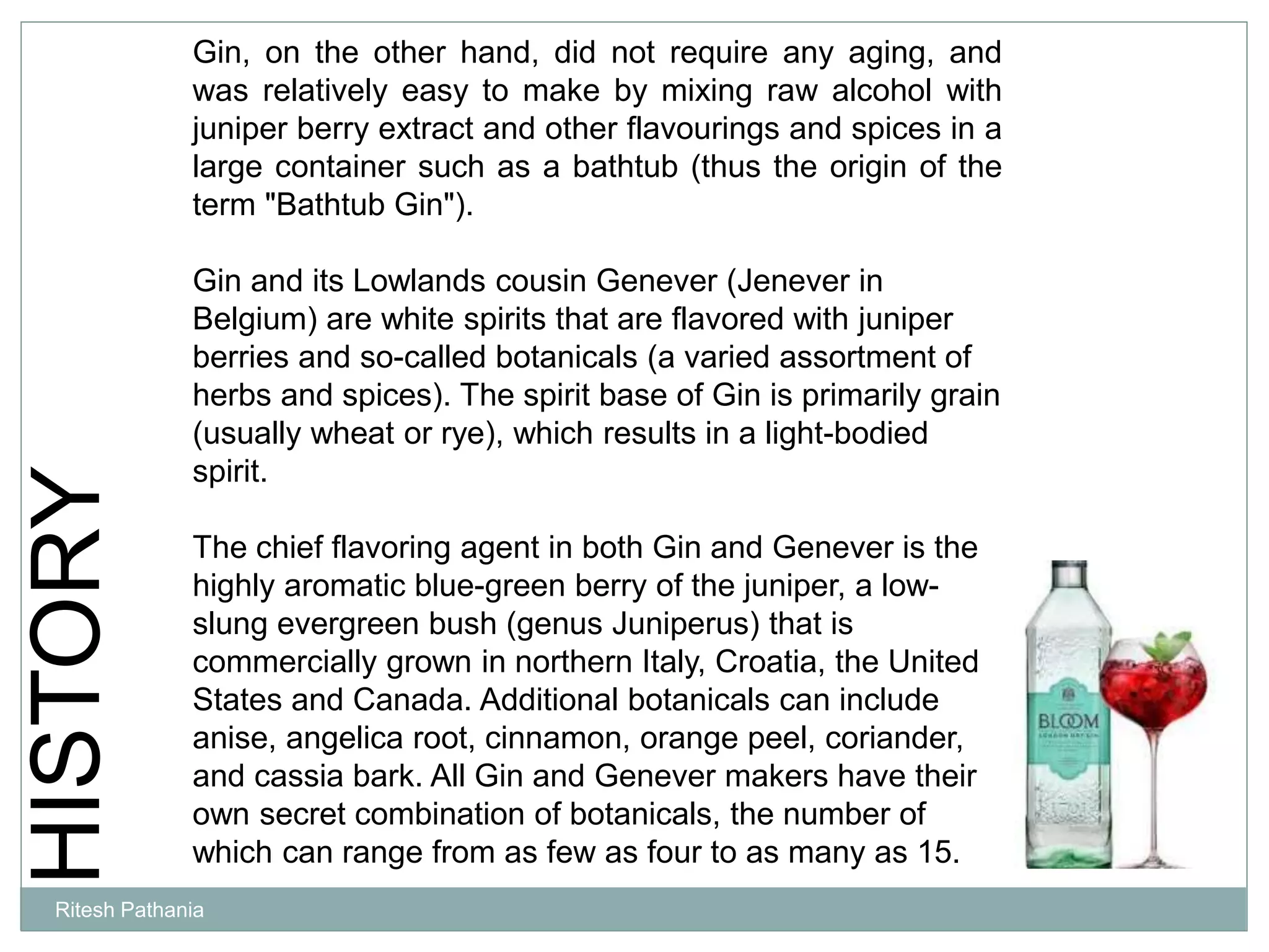 ALL ABOUT GIN | PPTX