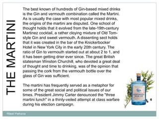 ALL ABOUT GIN | PPTX