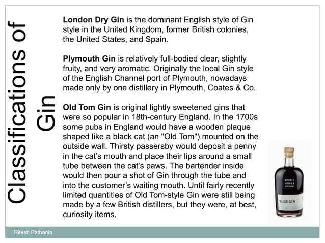 ALL ABOUT GIN | PPTX