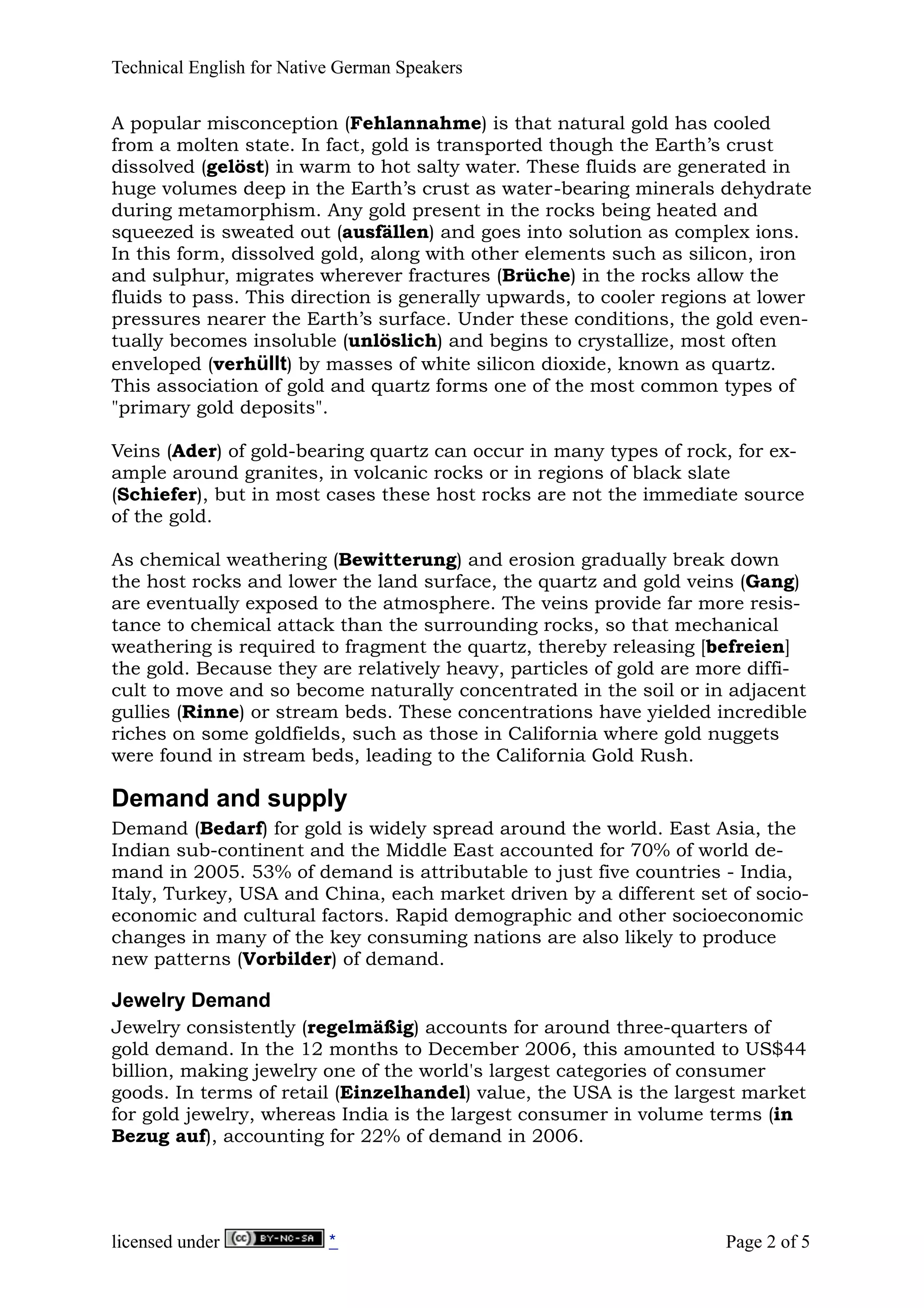 All About Gold | PDF