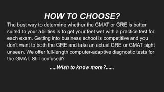 All about gre and gmat | PDF