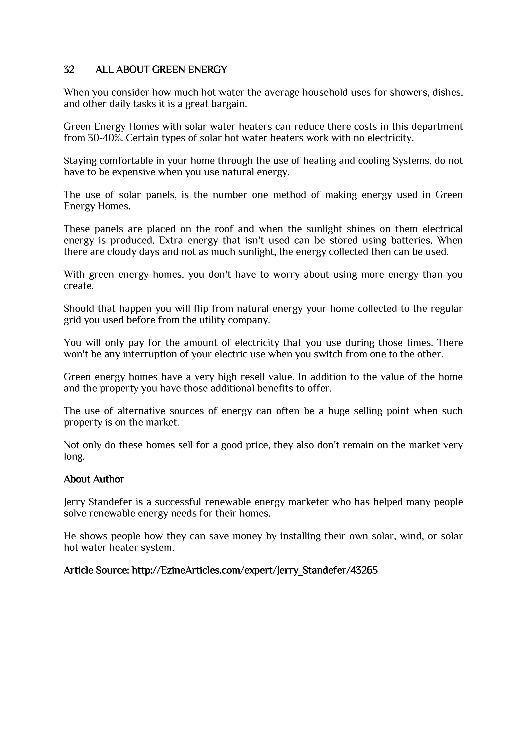 All About Green Energy | PDF