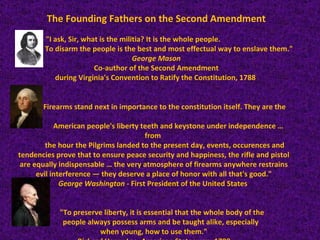 All About Gun Control | PPS | Arms & Ammunition | Sensitive Topics