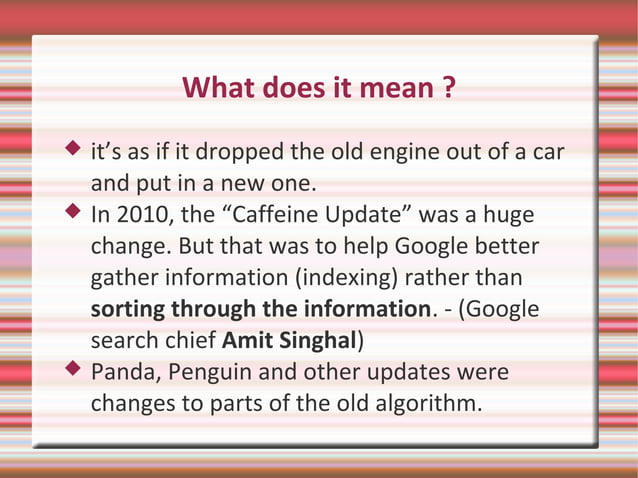 All about hummingbird_update - niswey | PPT