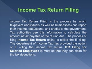 Income Tax Return Filing Online for FY 2023-24.pptx