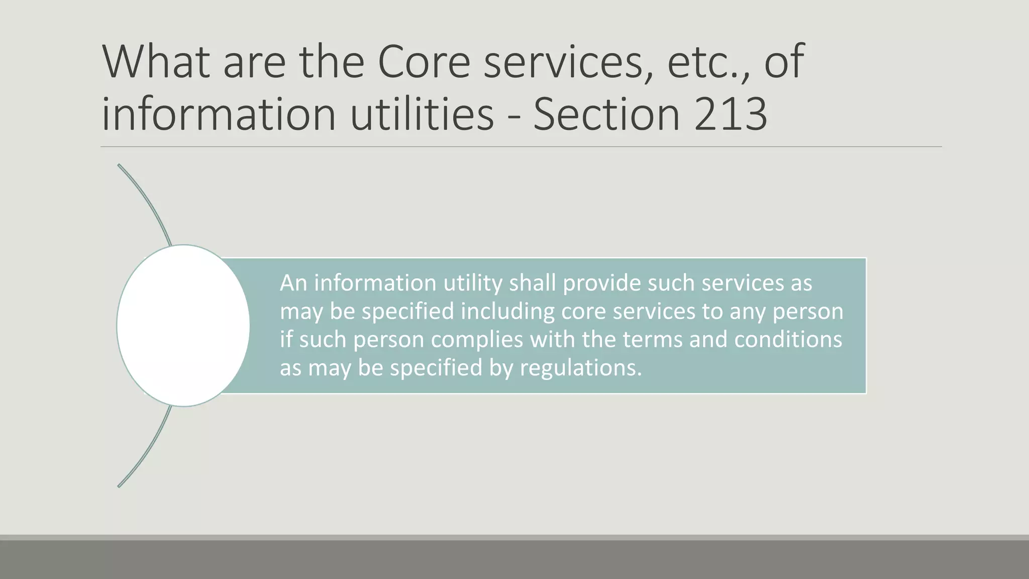 All about information utilities | PPTX