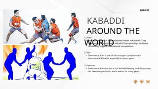 All about Kabaddi Sports - A captivating Indian team sport, demanding strength, agility, and ...