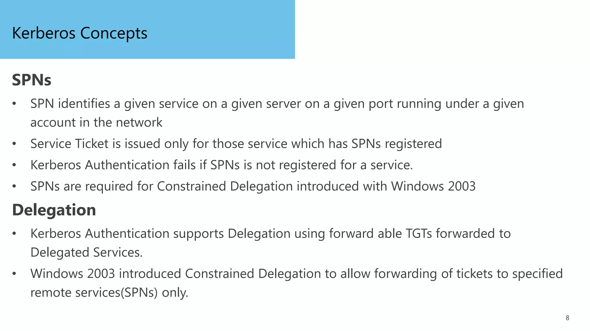All about Kerberos In Microsoft BI | PPTX