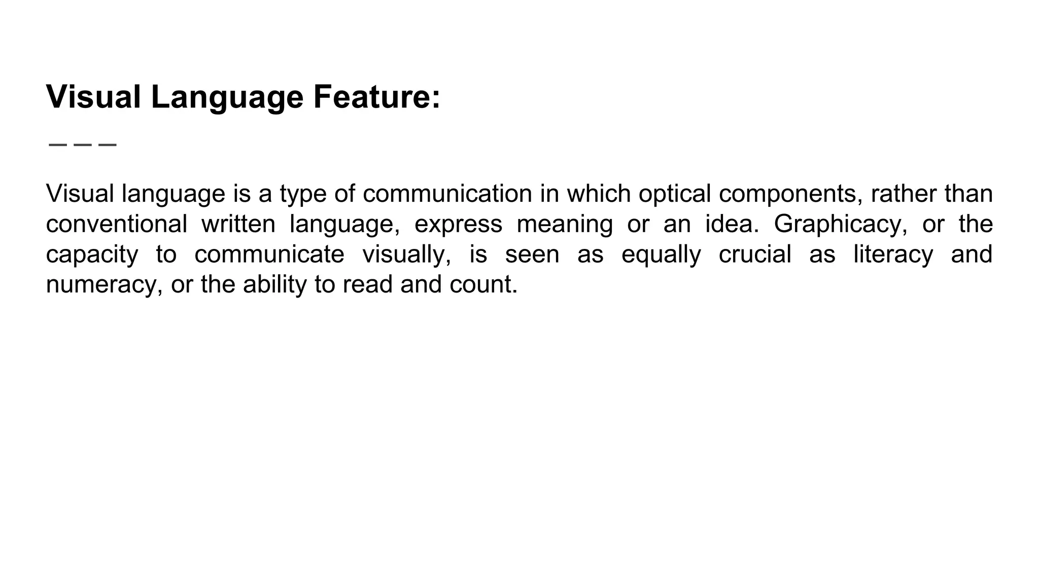 All about language features | PPTX