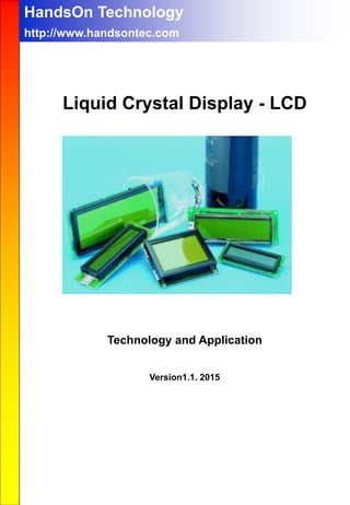 All about LCD : Technology & Application | PDF