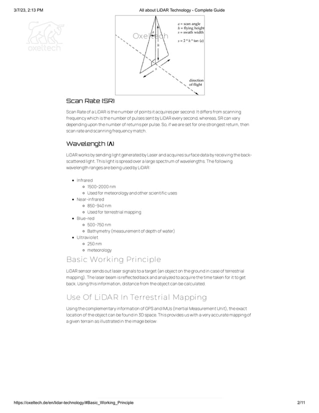 All about LiDAR Technology - Complete Guide.pdf | Geography | Science
