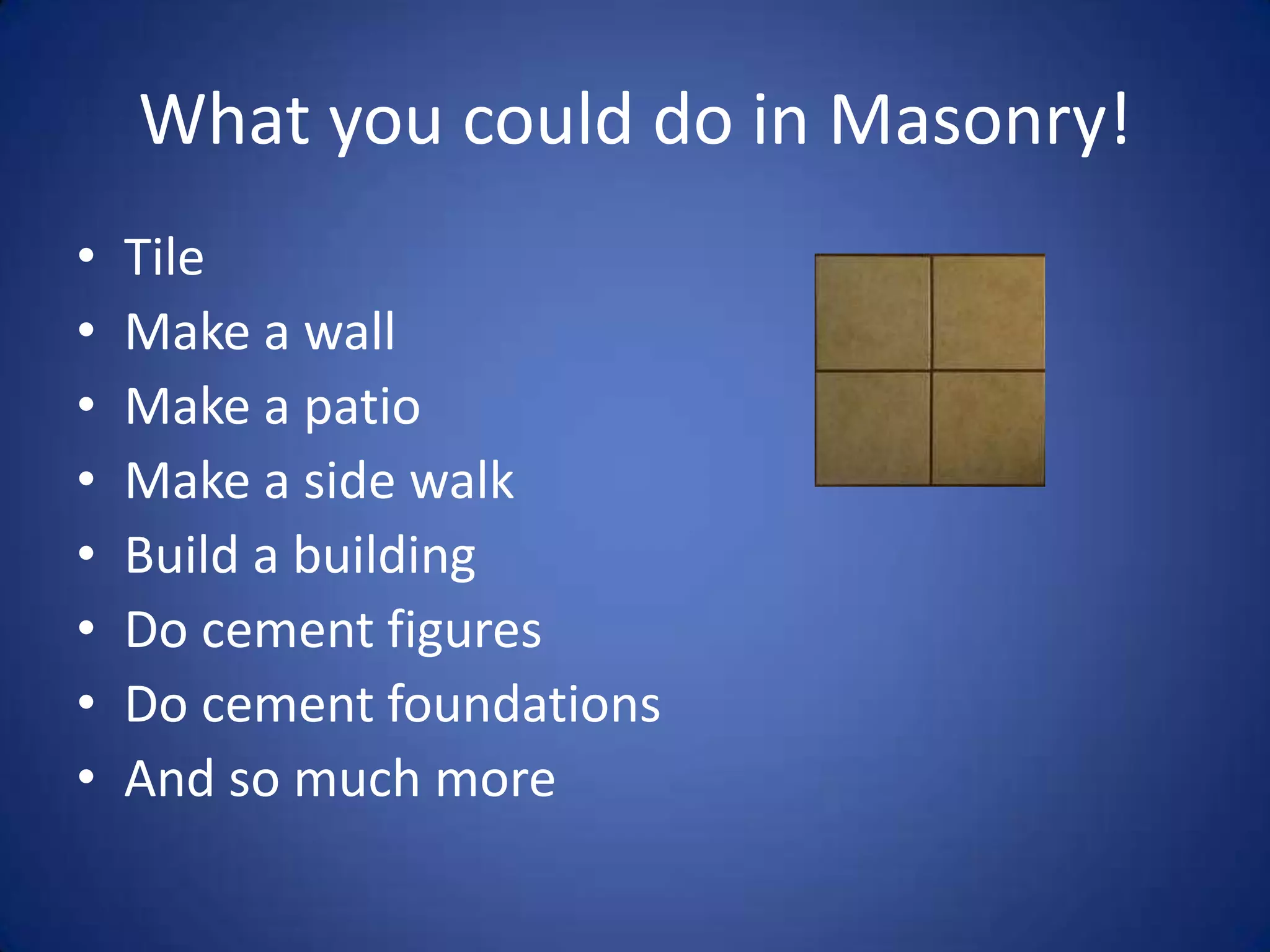 All about masonry | PPTX | Civil Engineering Industry | Industries