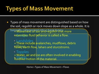 All about mass wasting | PPSX