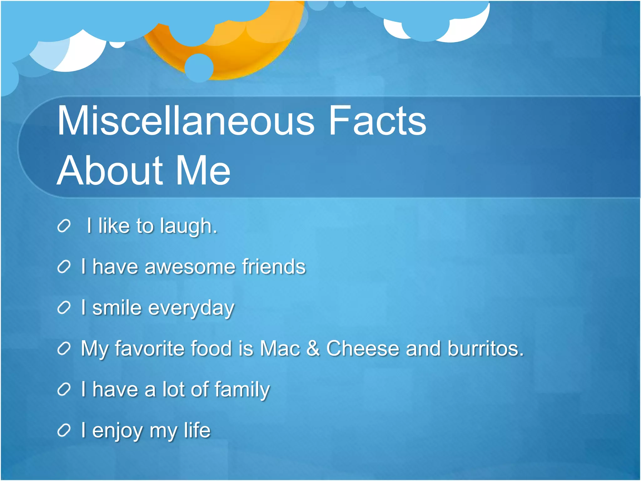 All about me | PPT