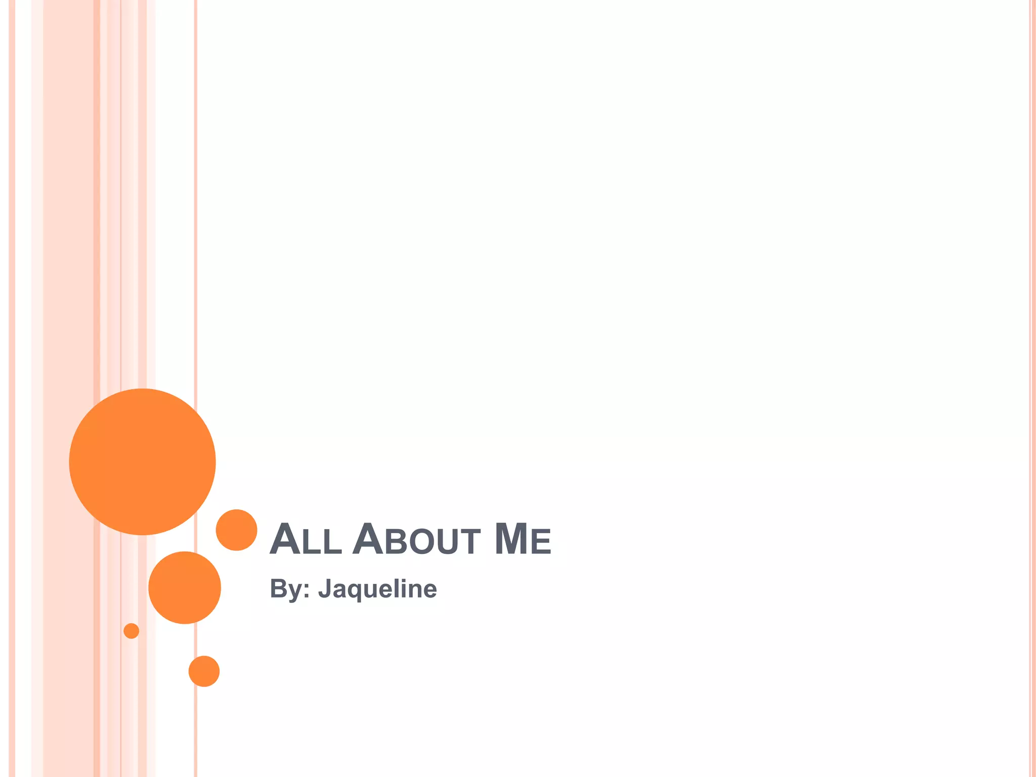All about me | PPT
